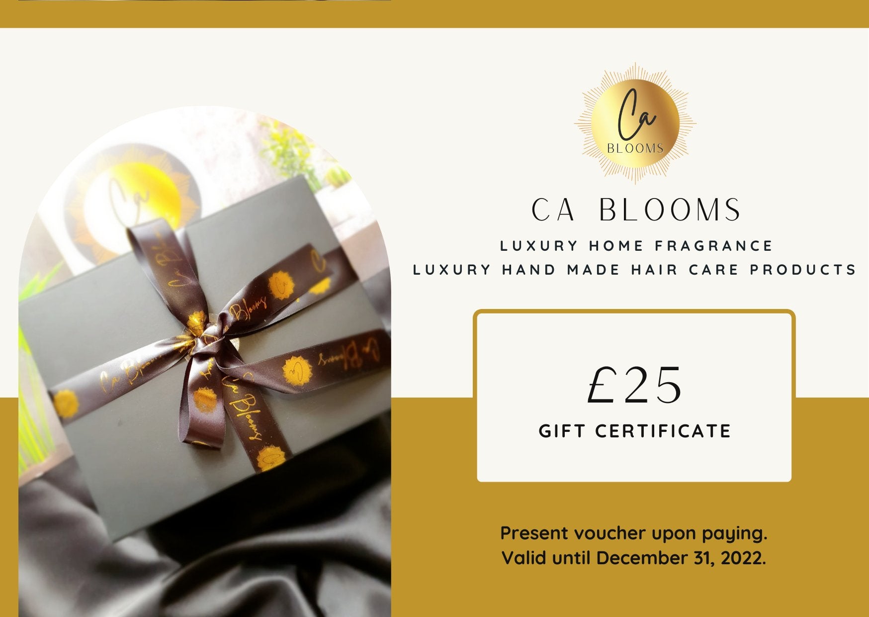 Gift Vouchers and Gift Sets – CA BLOOMS